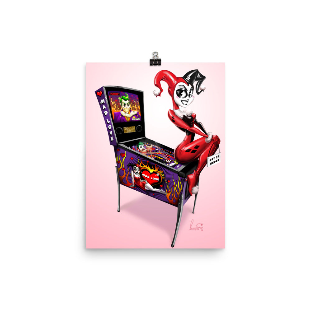 Out of Order Pinball - Poster – Spicy Donut Shop